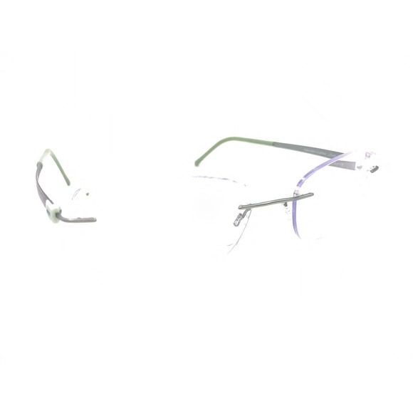 Silhouette | Accessories | Silhouette 5452 4 6054 Titanium Mint Green Rimless Eyeglasses Frames ...